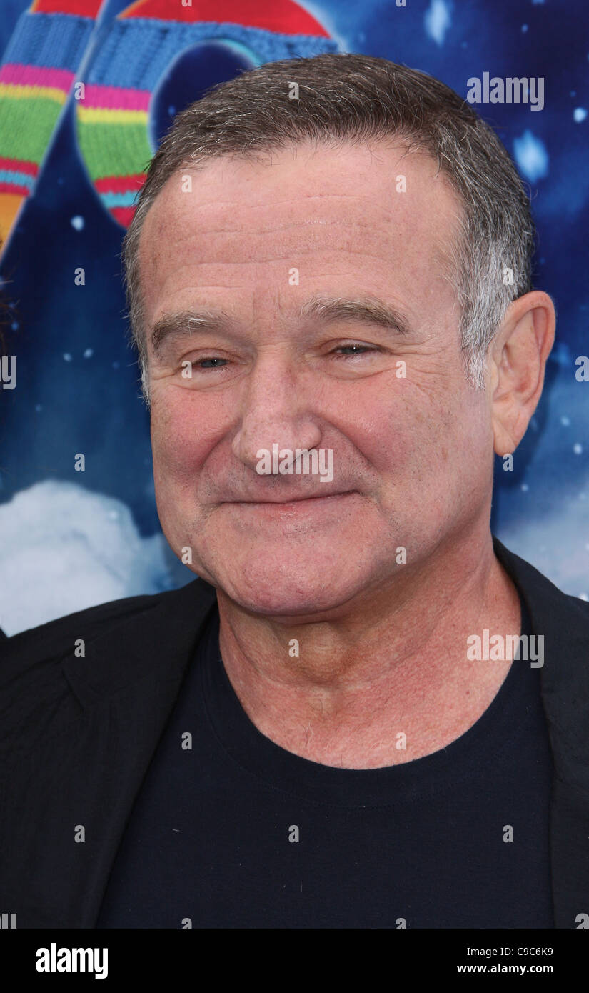 Robin williams happy feet two world premiere hi-res stock photography ...