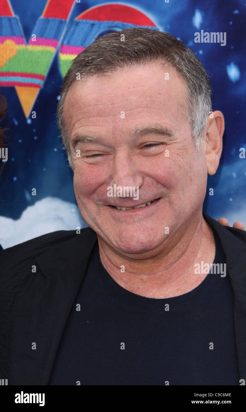 Robin Williams Happy Feet Two World Premiere Hollywood Los Angeles California Usa 13 November