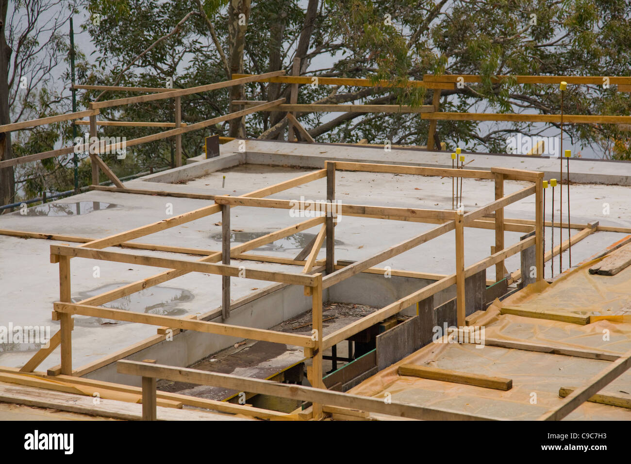 house being constructed Stock Photo - Alamy