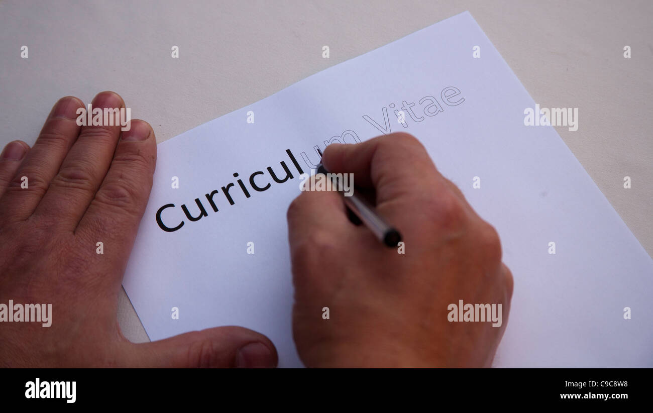 Office cv layout hi-res stock photography and images - Alamy