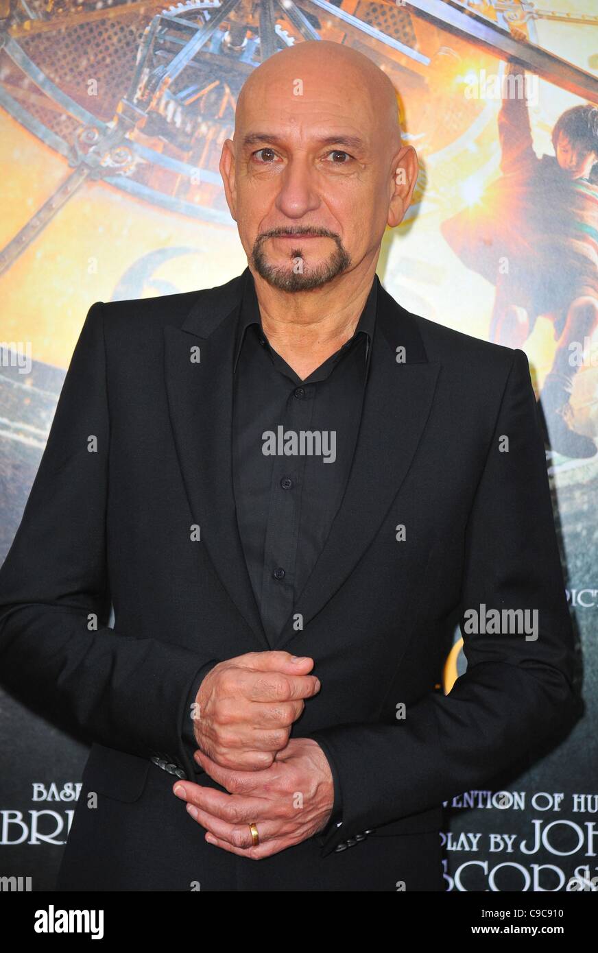 Ben Kingsley at arrivals for HUGO Premiere, The Ziegfeld Theatre, New ...