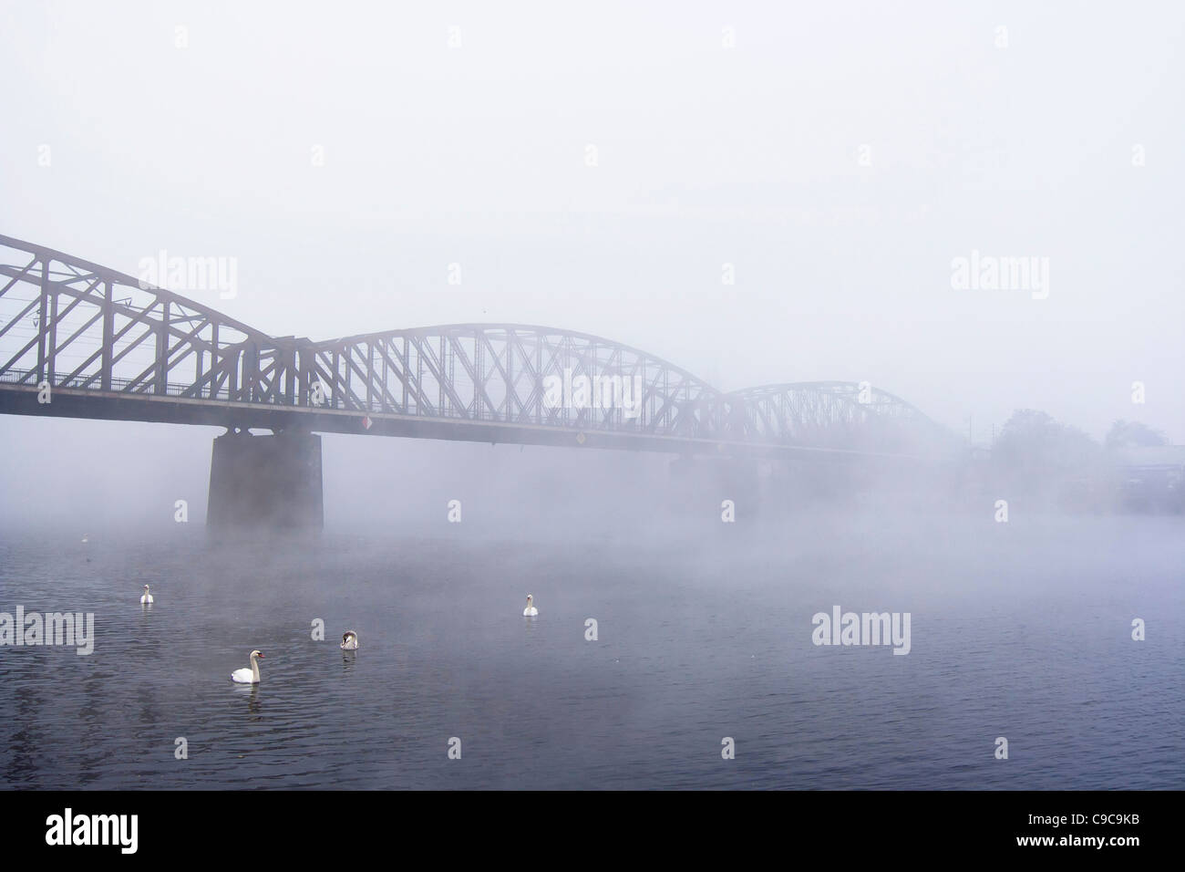 Prague railway bridge hi-res stock photography and images - Alamy