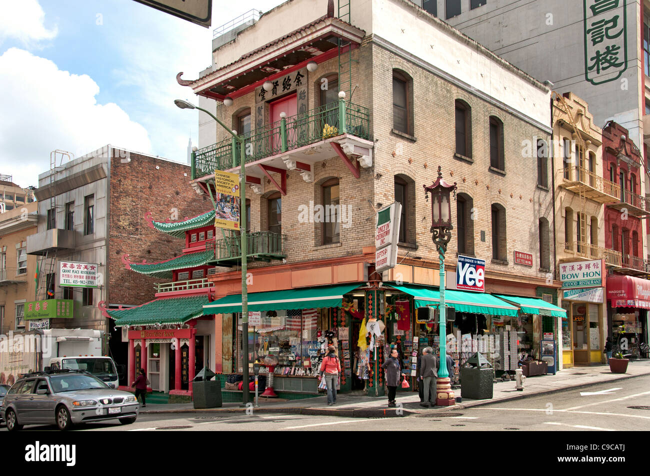 Chinatown China Town San Francisco California USA American United ...