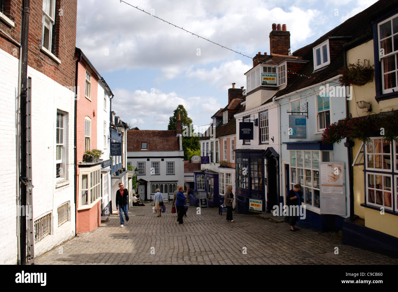 Lymington quay hampshire hi-res stock photography and images - Alamy