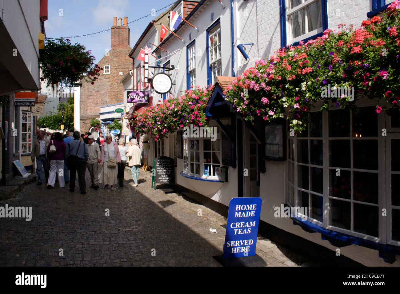 The Bluebird fresh seafood Restaurant Quay Street Lymington Hampshire ...