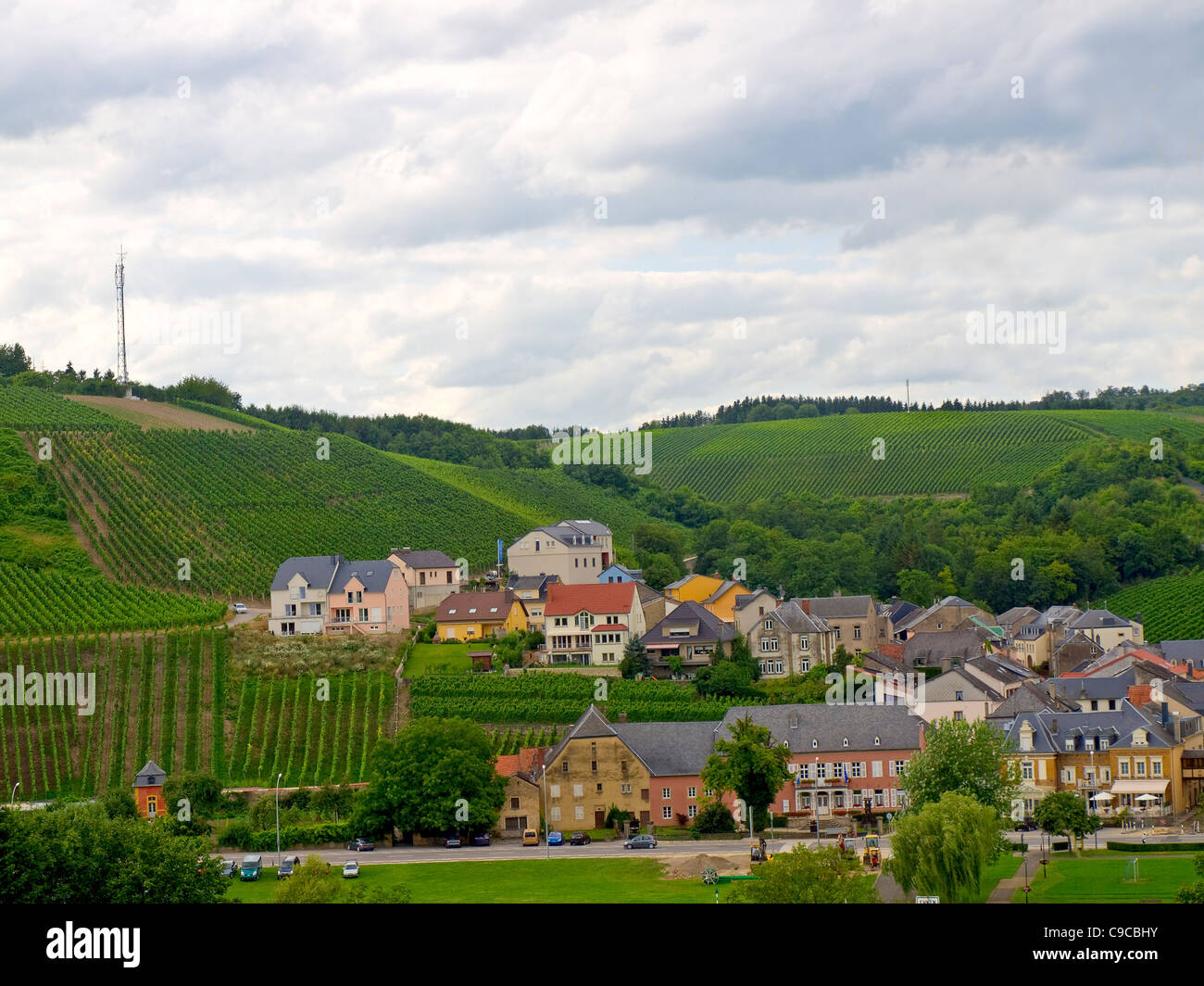 Town horizontal hi-res stock photography and images - Alamy
