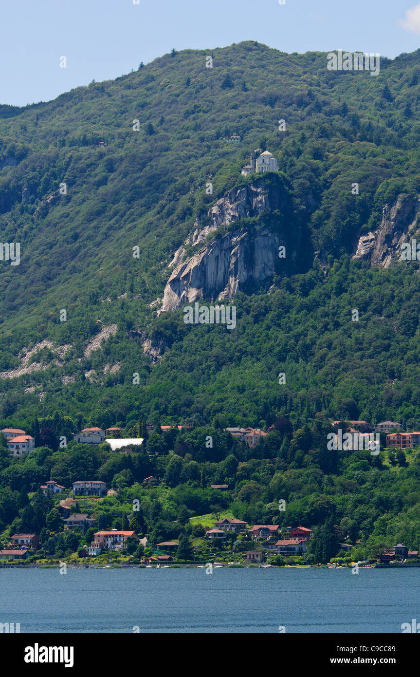 Ancient Charming Village with Monastery on Isle San Giulio,Where Hermit ...