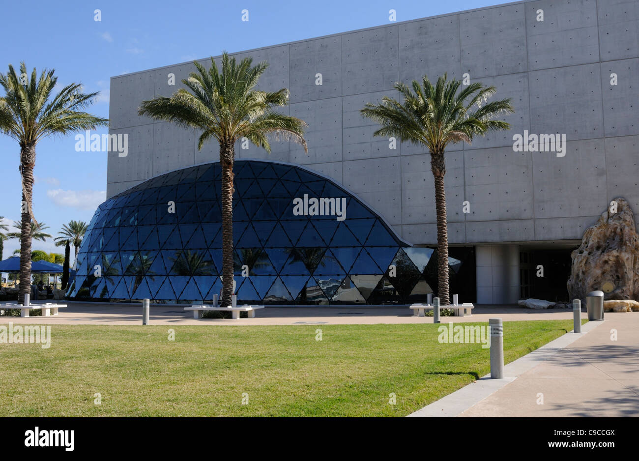 The Dali Museum in downtown St Petersburg Florida USA Stock Photo - Alamy