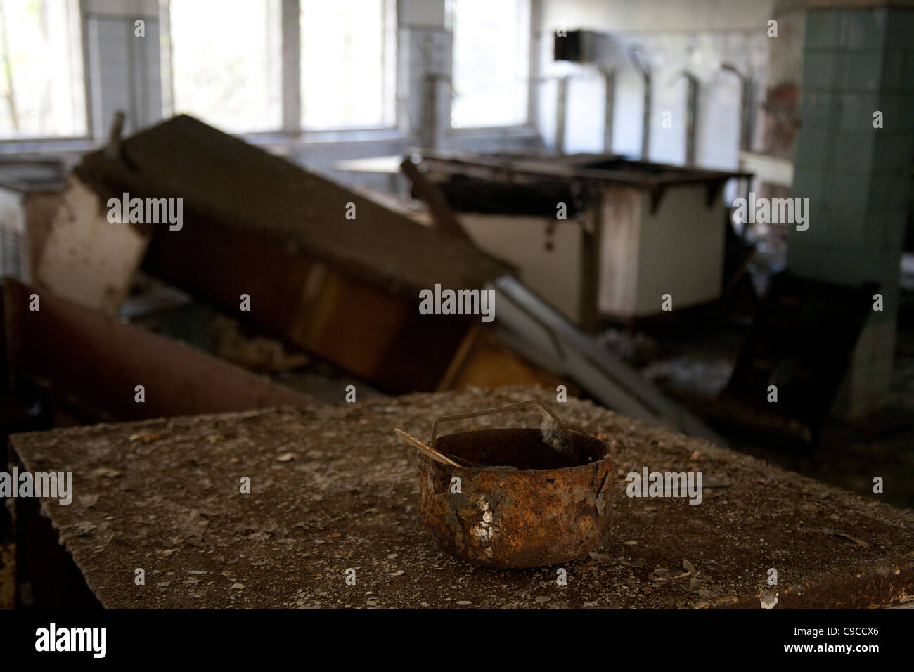 Chernobyl canteen hi-res stock photography and images - Alamy