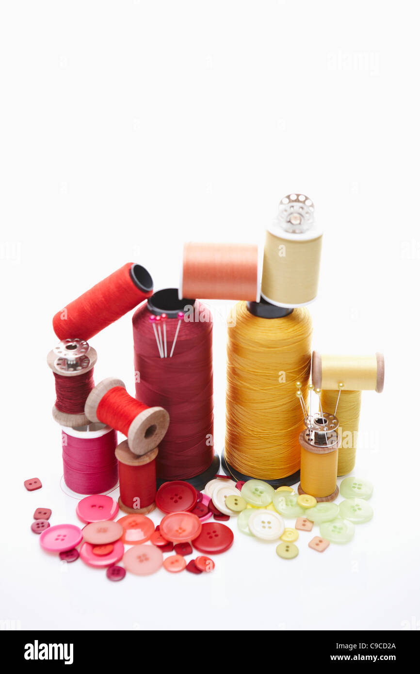 Group of threads Cut Out Stock Images & Pictures - Alamy