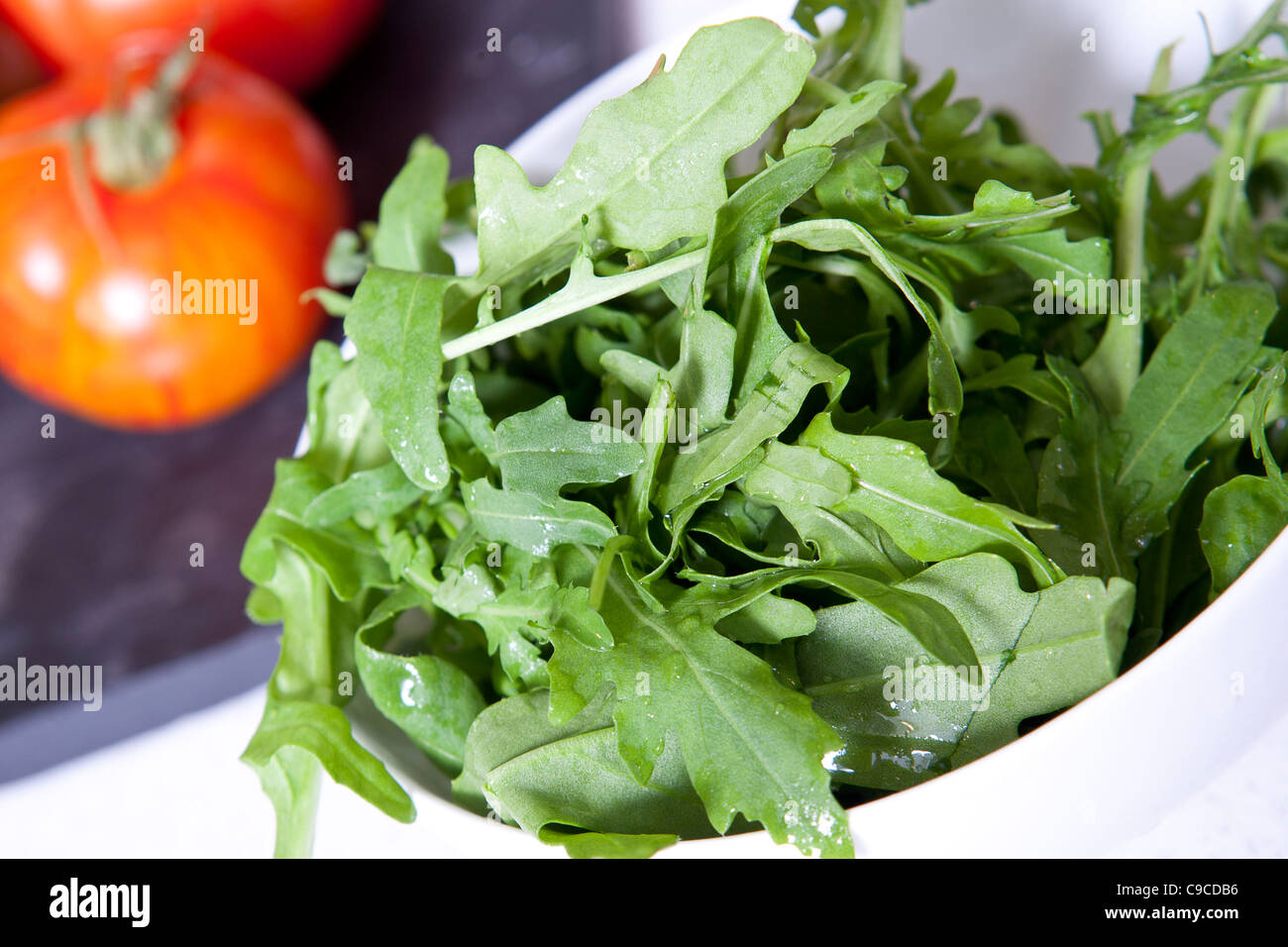 Rocket salad hi-res stock photography and images - Alamy