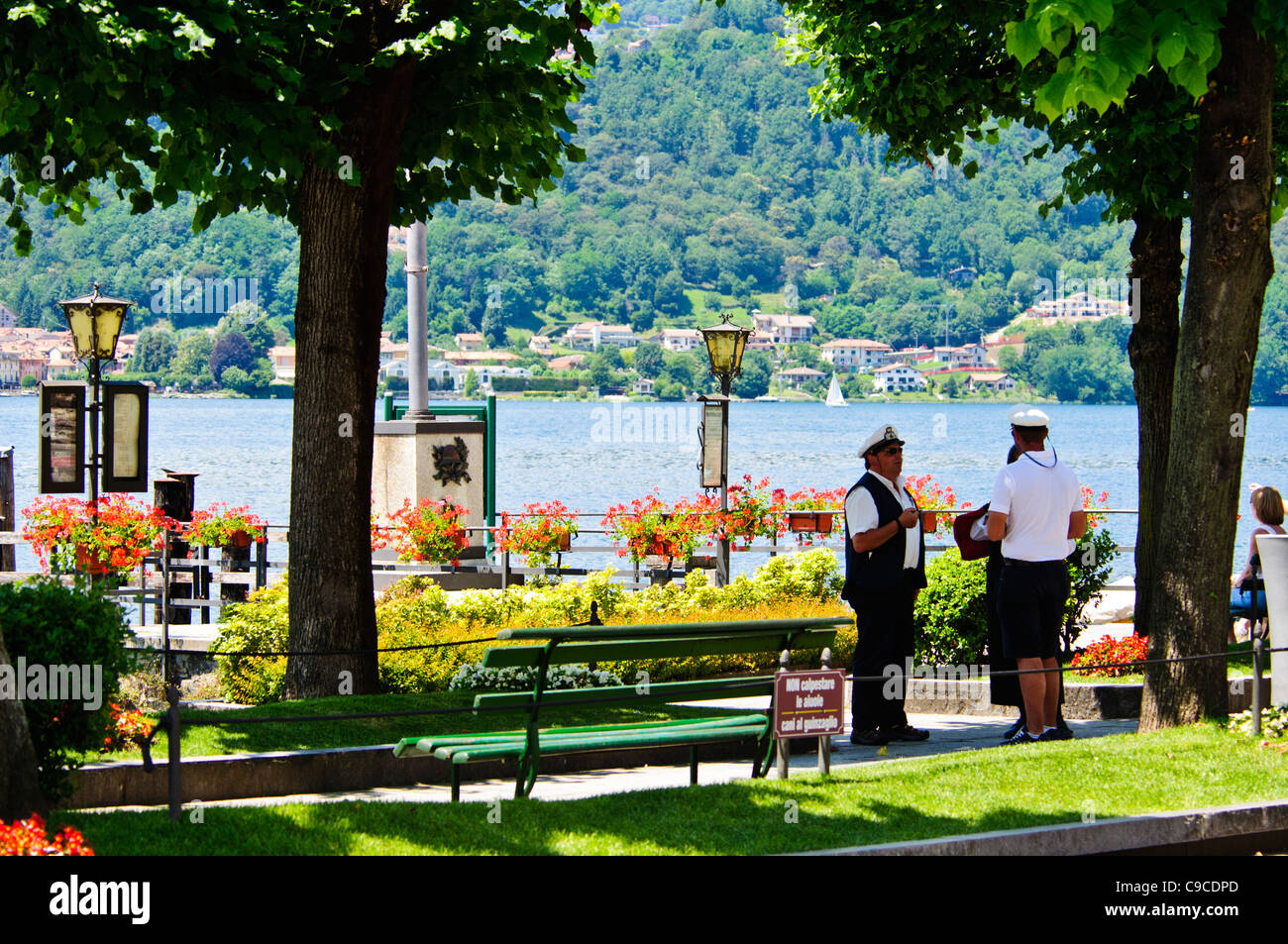 Ancient Charming Village with Monastery on Isle San Giulio,Where Hermit ...