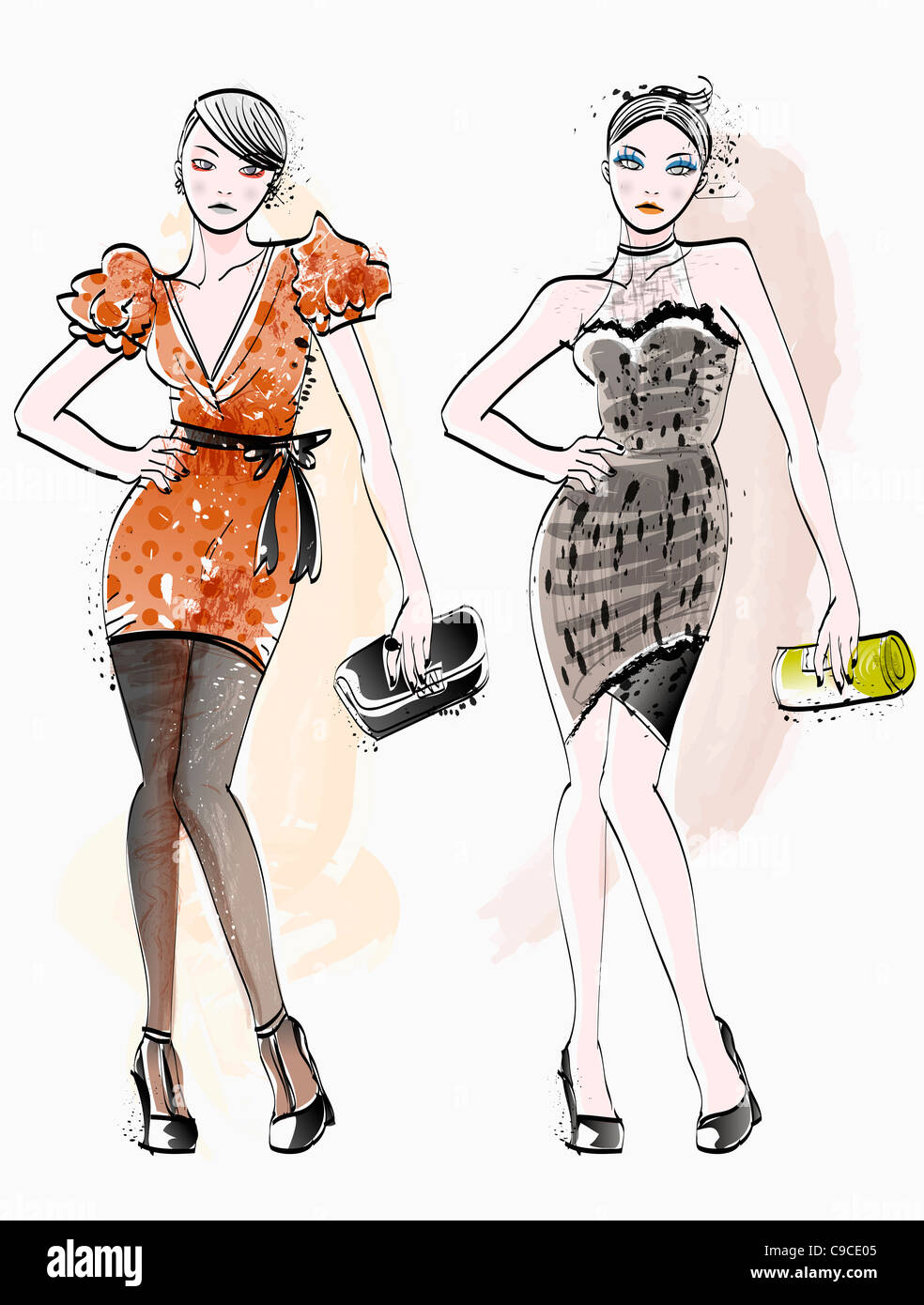 Women models Cut Out Stock Images & Pictures - Alamy