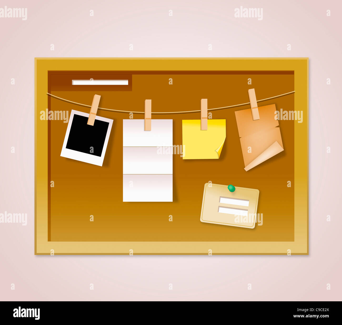 Various message notes Stock Photo - Alamy