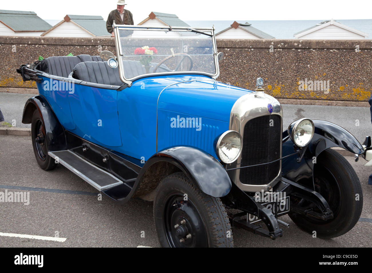 1920s Citroen B12 Torpedo tourer at a classic car show in Devon Stock ...
