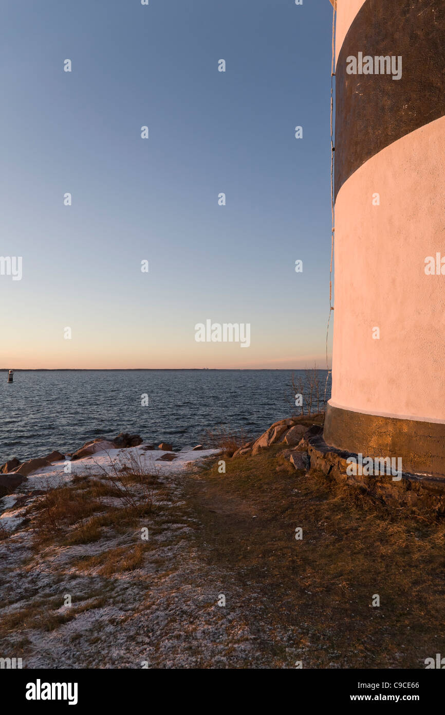The lighthouse at Djursten, Graso, Sweden Stock Photo - Alamy
