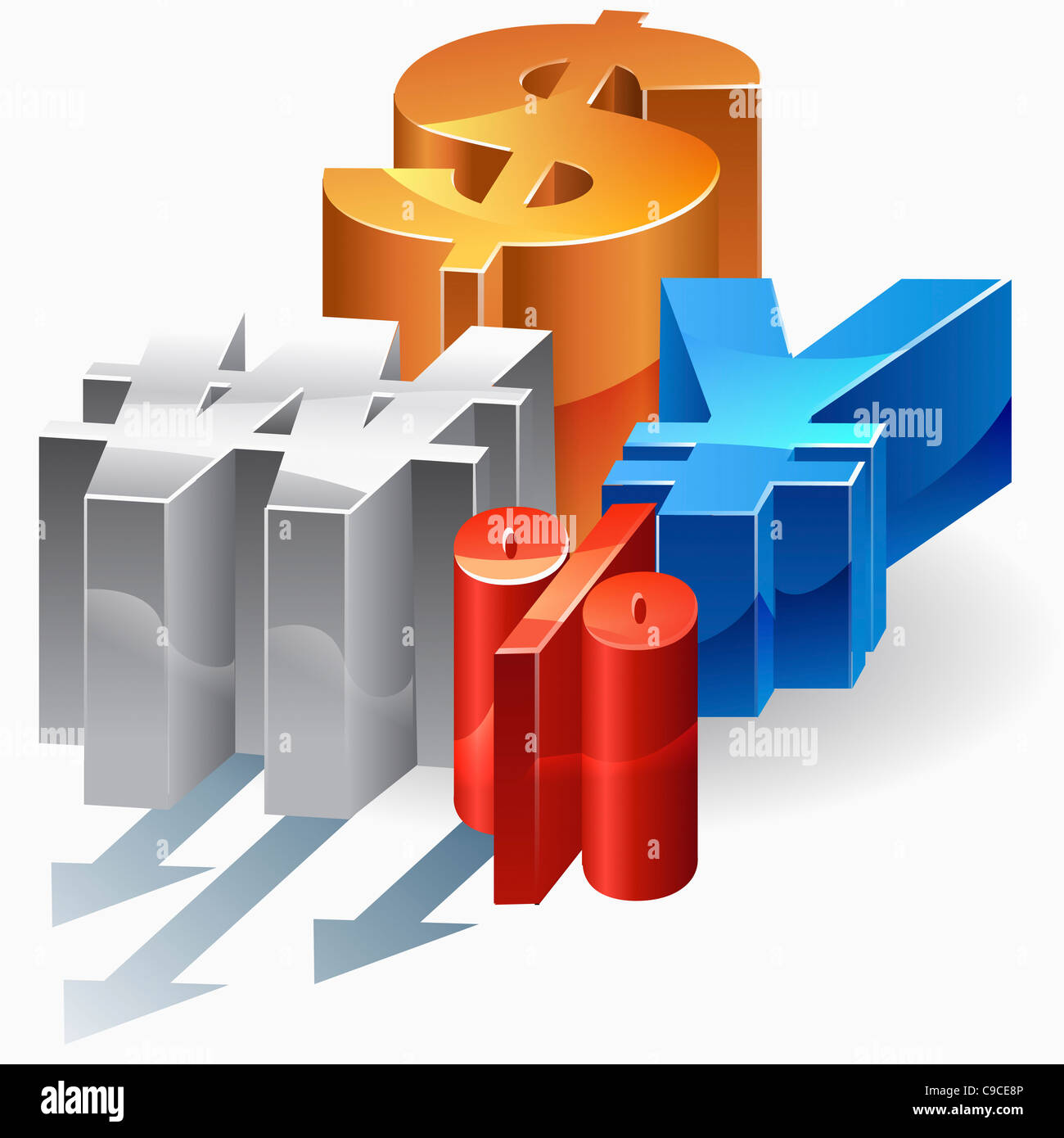 Different currency signs Stock Photo - Alamy