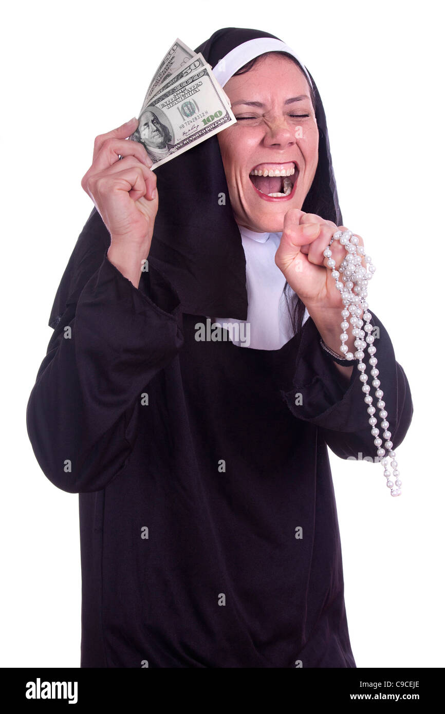 Funny nun hi-res stock photography and images - Alamy