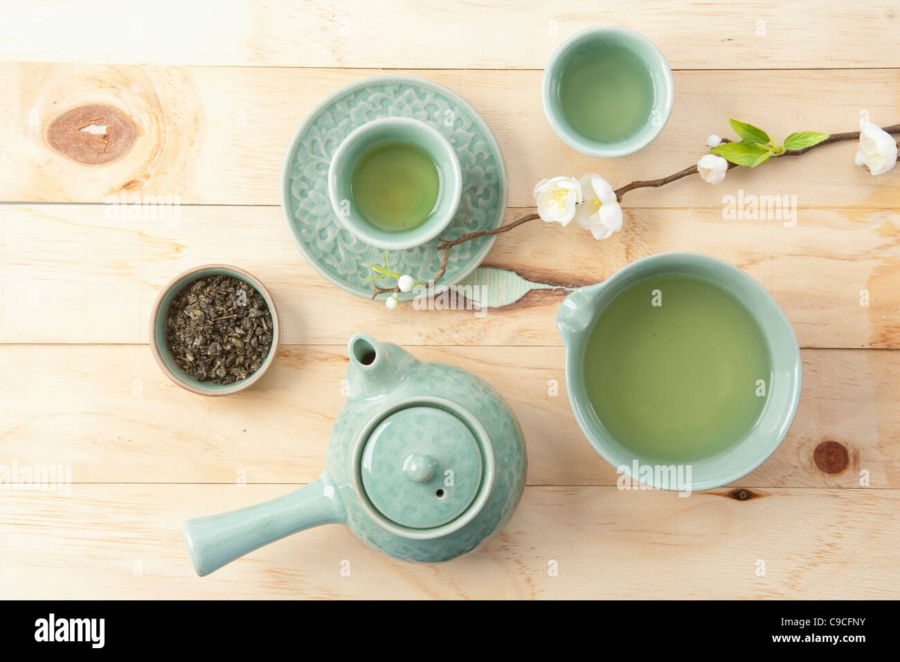 Jade teapot hi-res stock photography and images - Alamy
