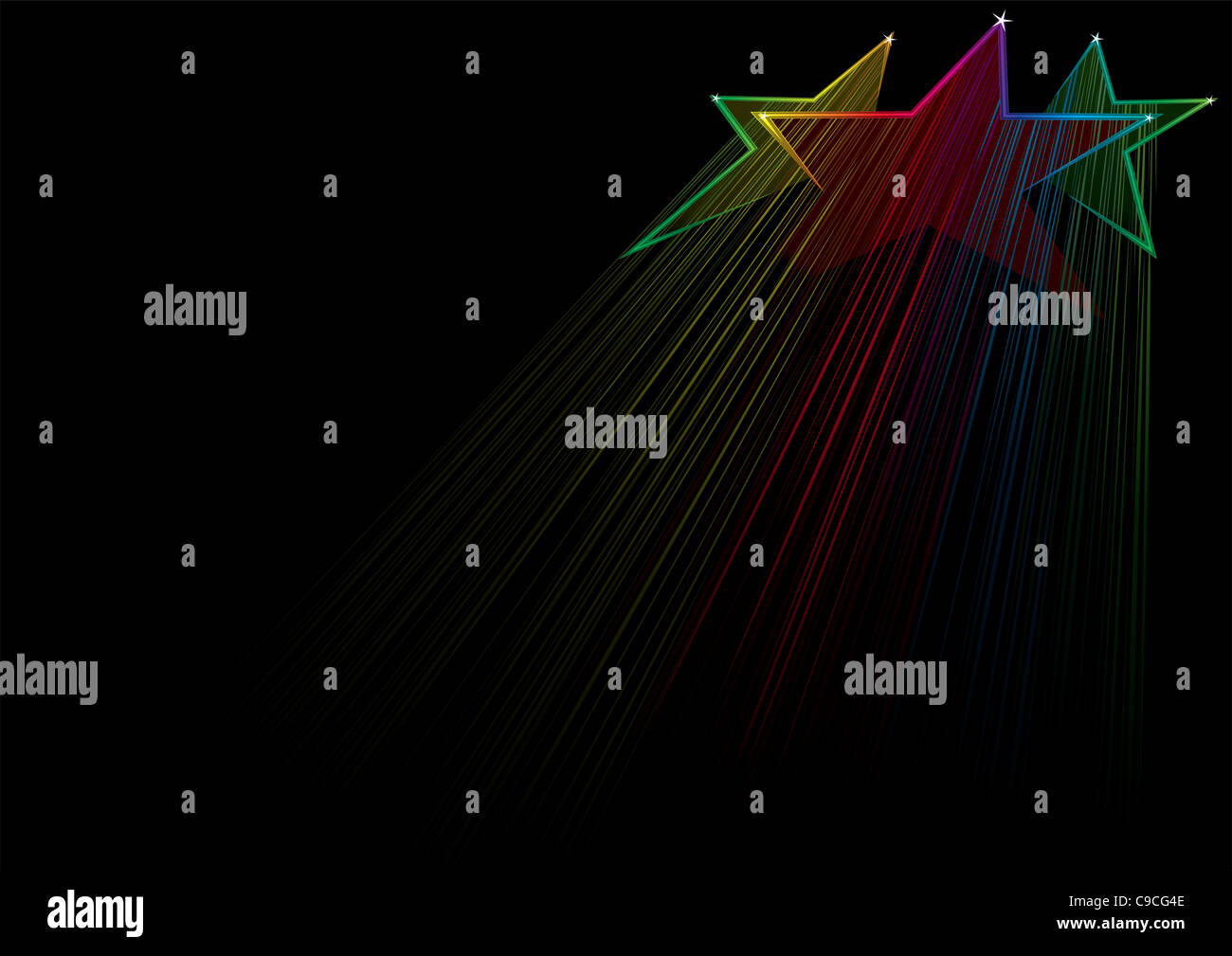 Stars coming backdrop hi-res stock photography and images - Alamy
