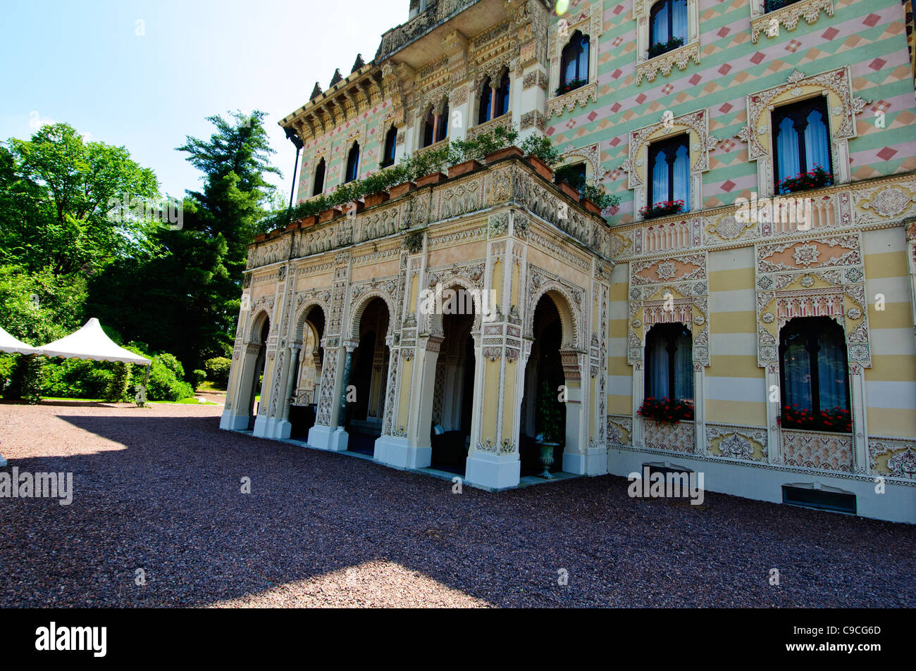 Villa Crespi Hotel,Ancient Charming Village with Monastery on Isle San ...