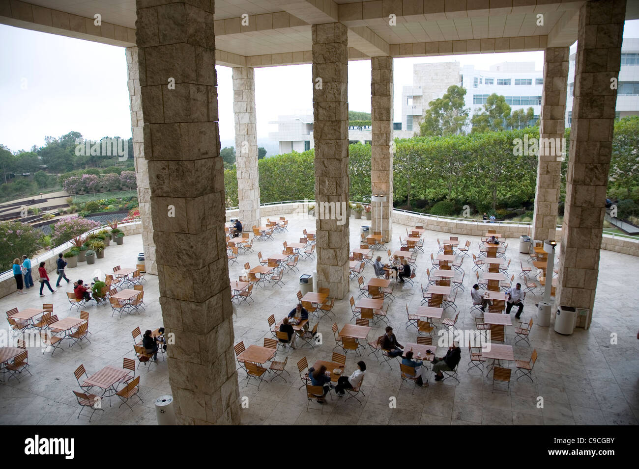 Getty centre restaurant hi-res stock photography and images - Alamy