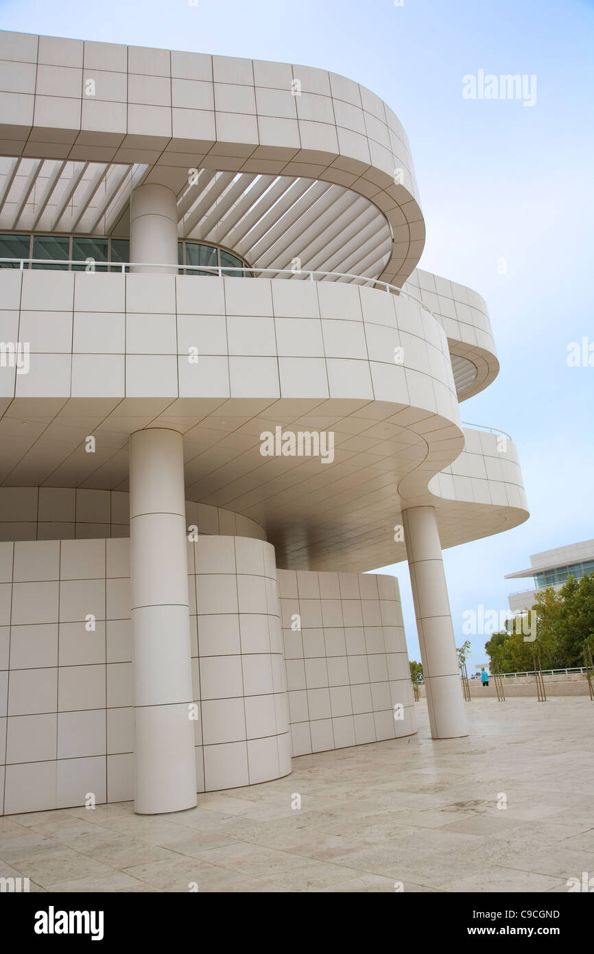 Getty Museum Architecture Stock Photo - Alamy