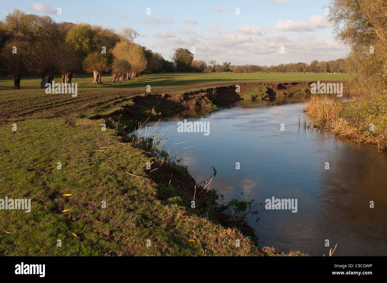 River Avon near Hampton Lucy, Warwickshire, UK Stock Photo - Alamy