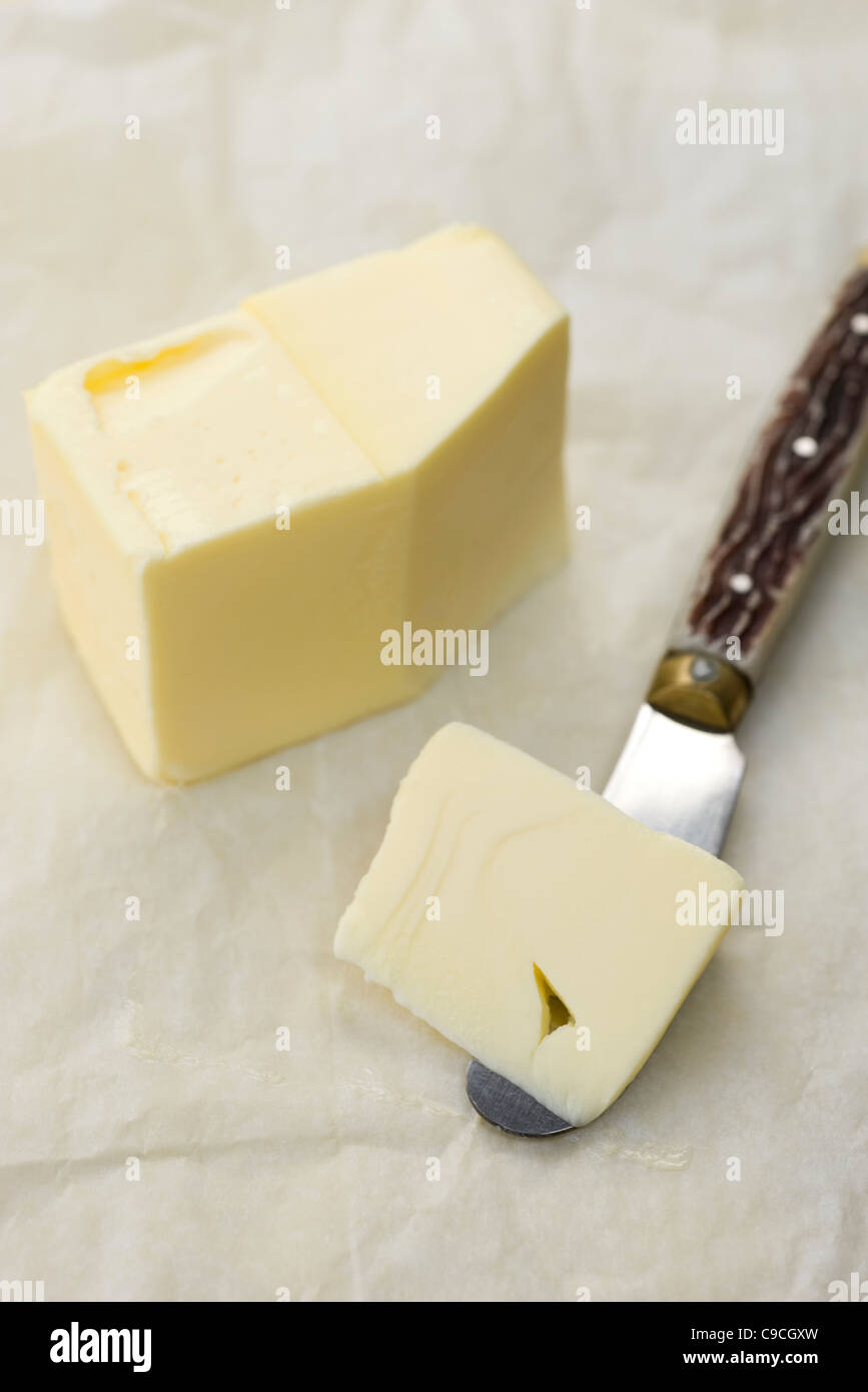 Chunk of butter hi-res stock photography and images - Alamy