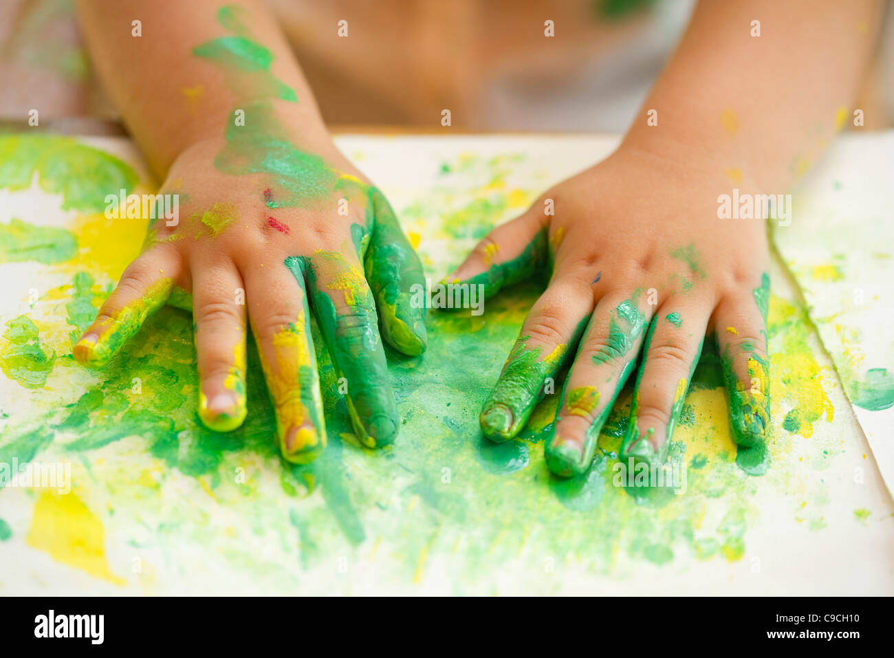 Handprint Child High Resolution Stock Photography and Images - Alamy