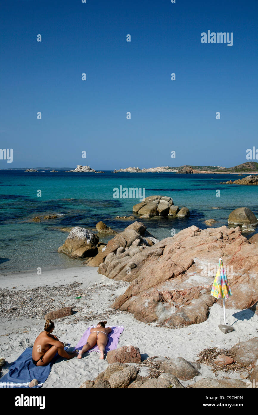 Bassa Trinita beach, La Maddalena, Sardinia, Italy Stock Photo - Alamy