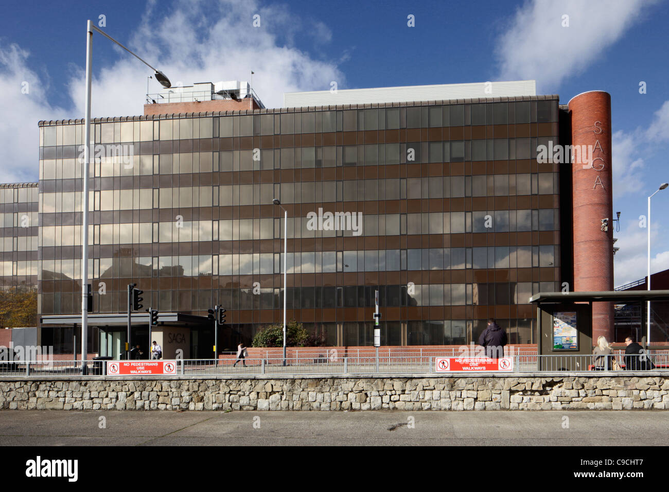 Saga building Folkestone Kent Stock Photo - Alamy