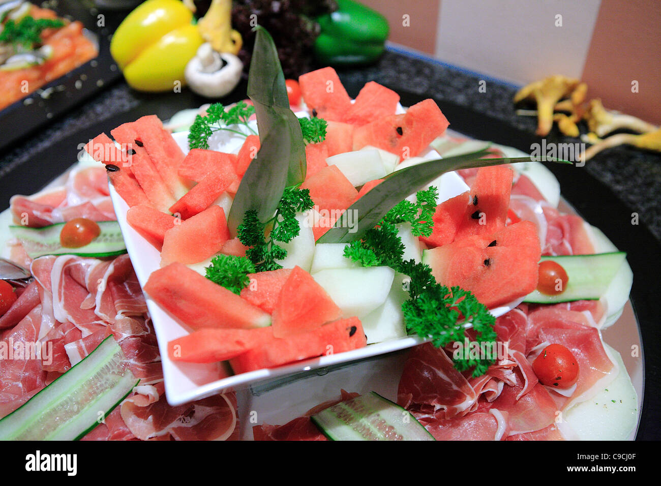 Melon detail hi-res stock photography and images - Alamy