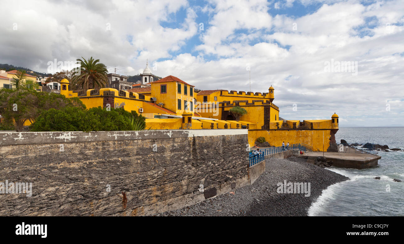 Forte de São Tiago - Funchal, Madeira, Portugal, Europe Stock Photo - Alamy