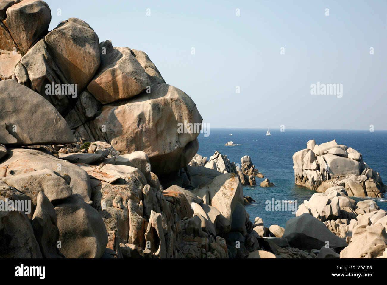 cliffs at Capo Testa, Sardinia, Italy Stock Photo - Alamy