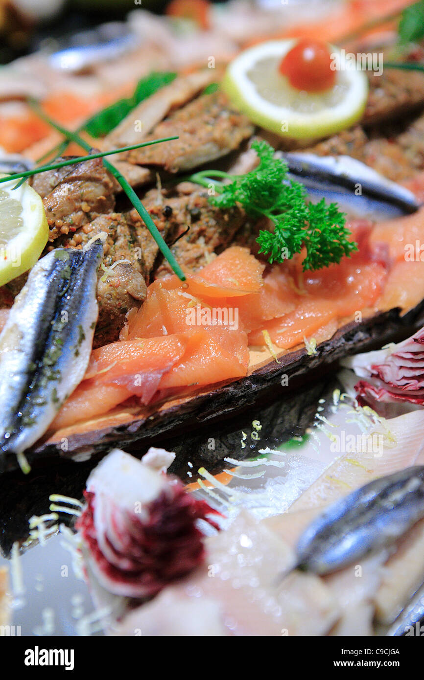 Fish buffet hi-res stock photography and images - Alamy