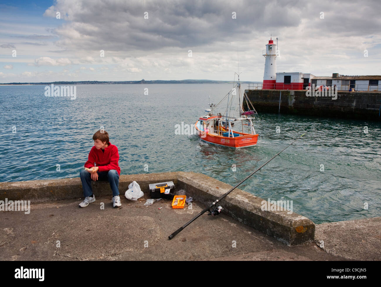 Cornish Fishing Port High Resolution Stock Photography and Images - Alamy