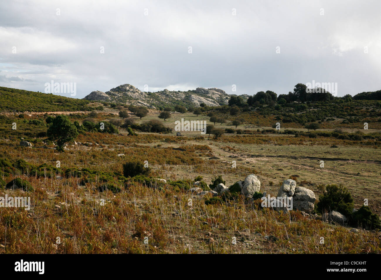 Landscape in gennargentu mountain range hi-res stock photography and ...