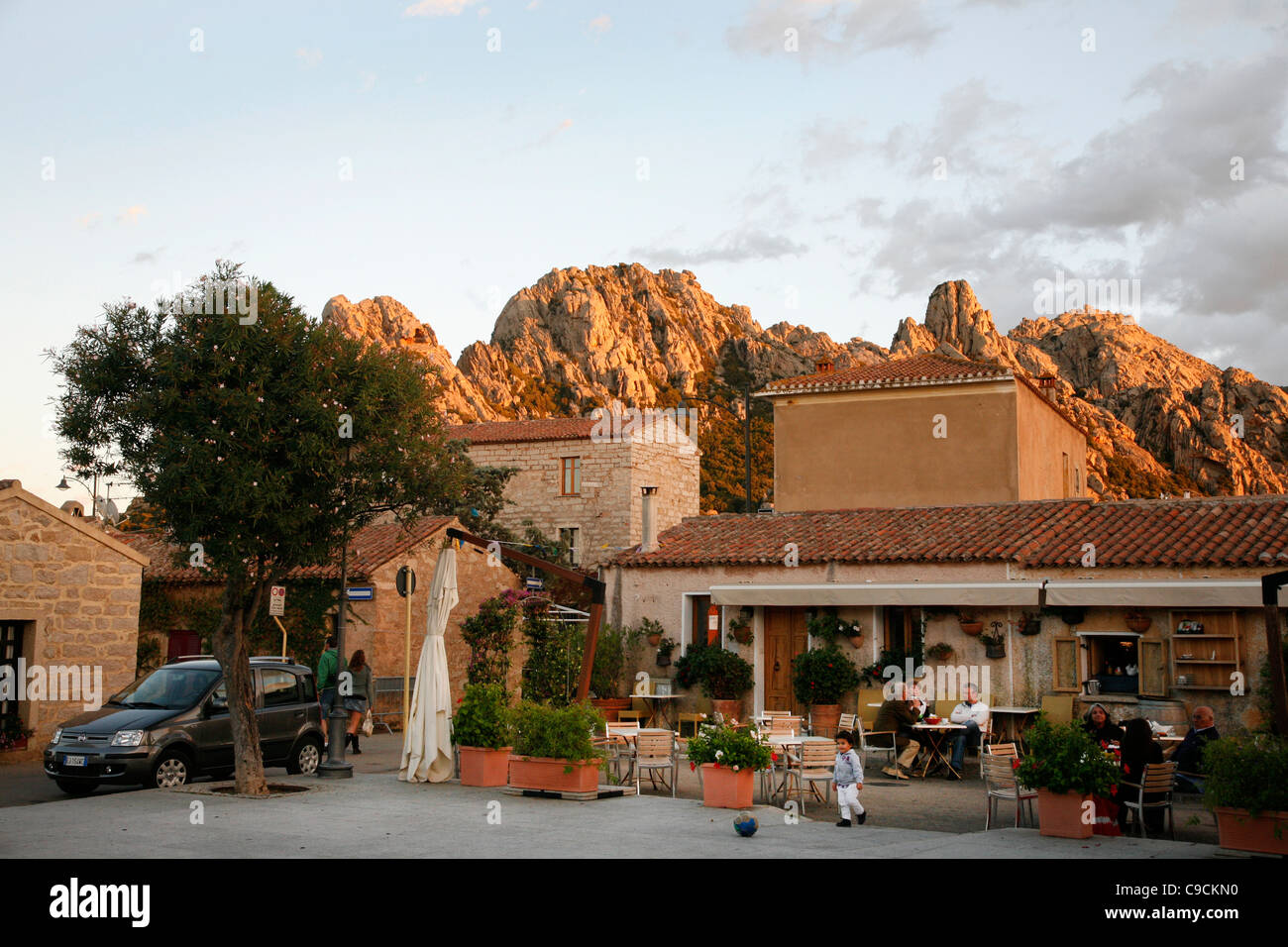 San Pantaleo village, Sardinia, Italy Stock Photo - Alamy