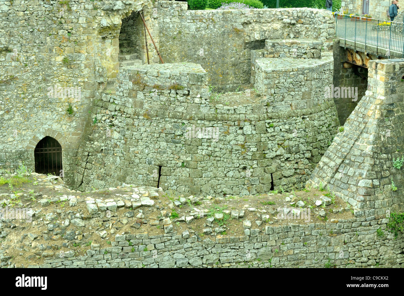 Castel domfront orne normandy france hi-res stock photography and ...