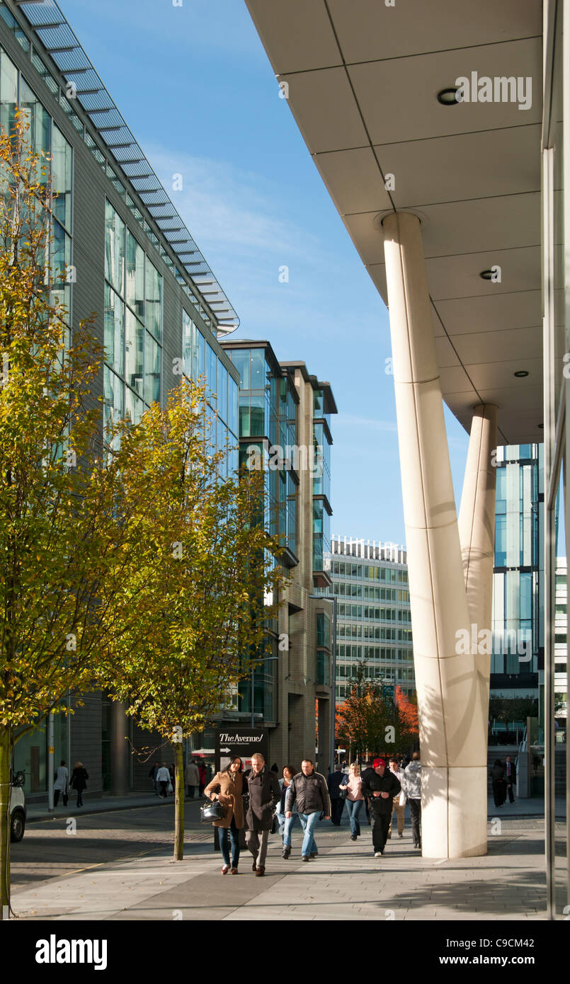 Hardman Street, Spinningfields, Manchester, England, UK Stock Photo - Alamy