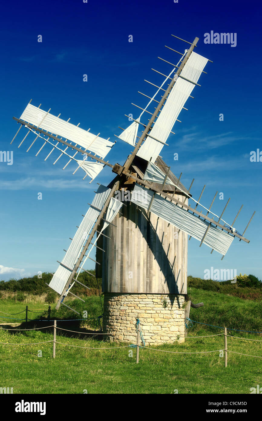 Grain mill wind hi-res stock photography and images - Alamy