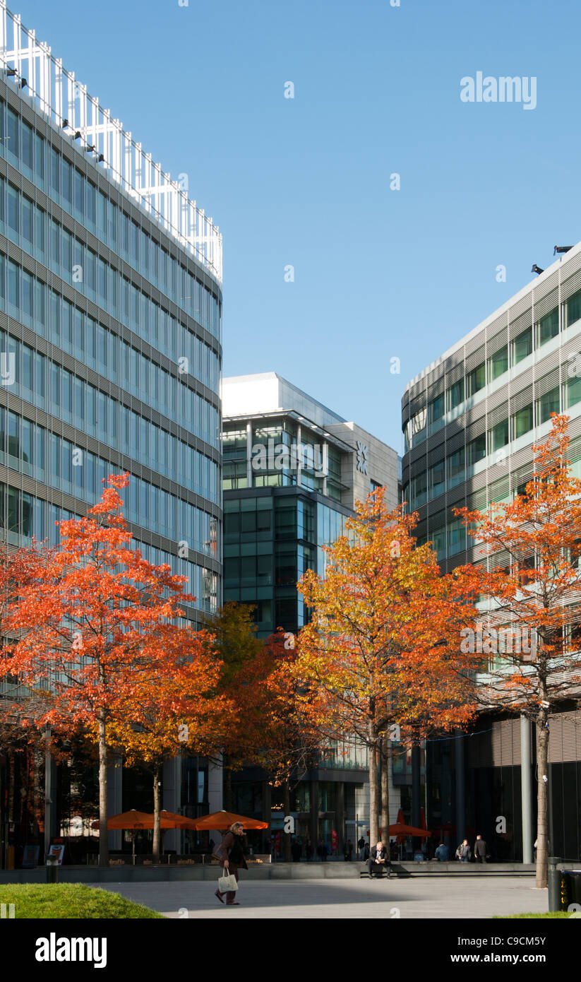 Hardman Square, Spinningfields, Manchester, England, UK Stock Photo - Alamy