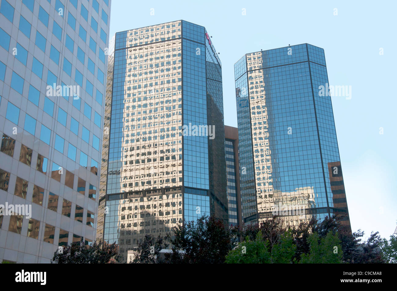 Downtown cityscape in Denver, Colorado, USA Stock Photo - Alamy