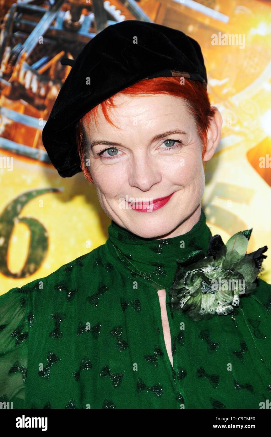 Sandy Powell, designer at arrivals for HUGO Premiere, The Ziegfeld ...