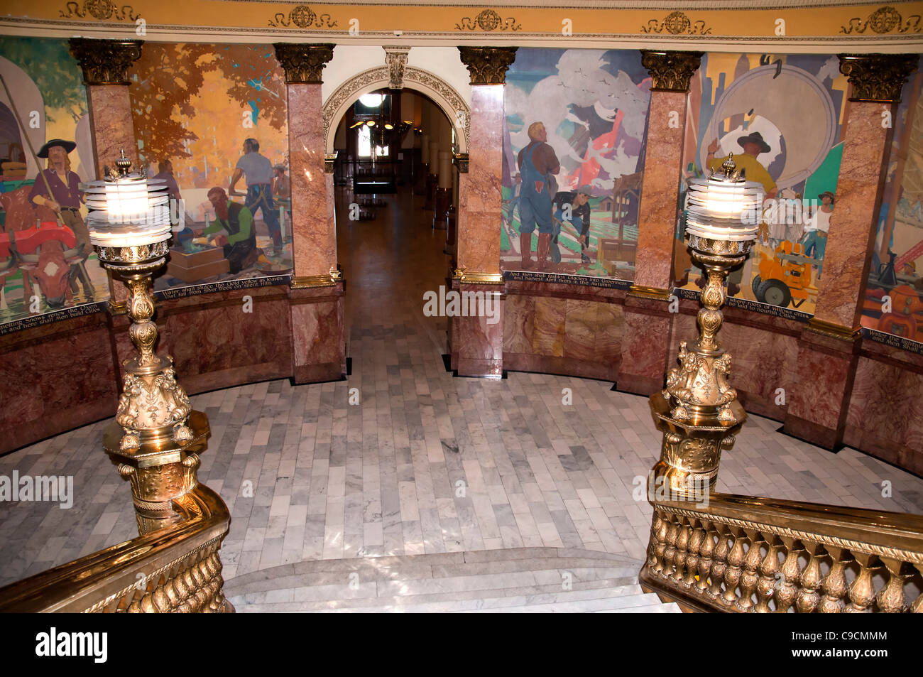 Downtown cityscape in Denver, Colorado, USA Stock Photo - Alamy
