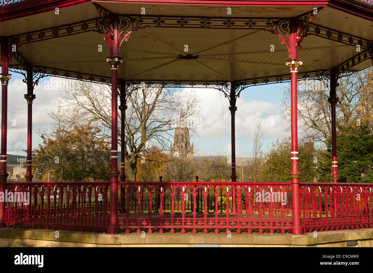 Victorian park bandstand england hi-res stock photography and images ...