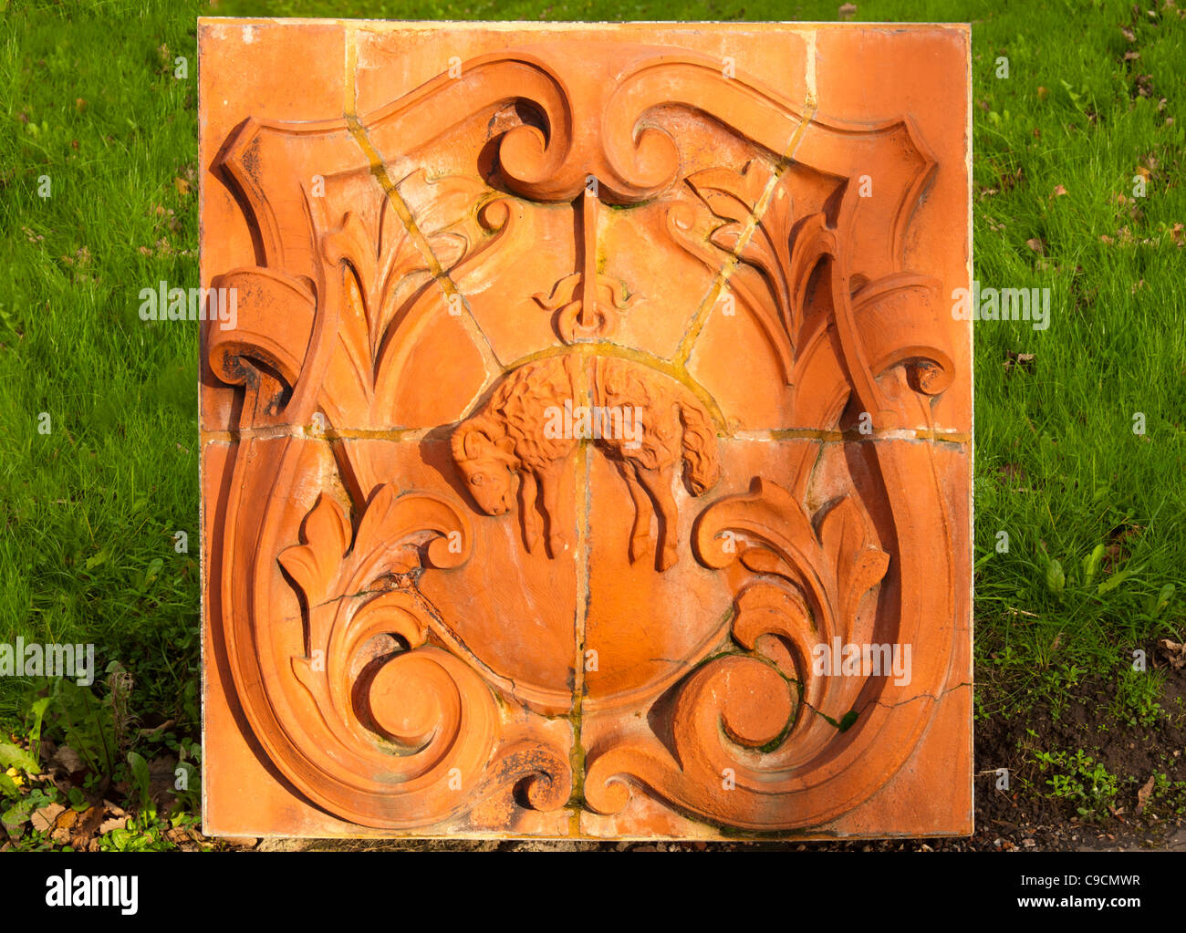 Terracotta frieze off the former Technical School (now demolished) in ...