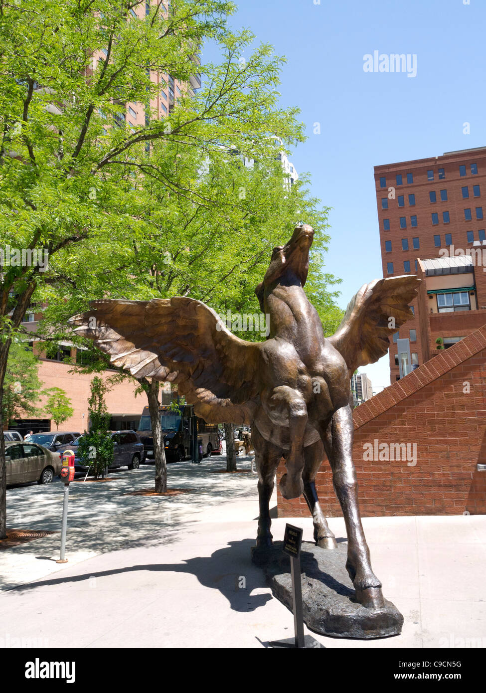 Statue Horse State Capitol Building High Resolution Stock Photography ...