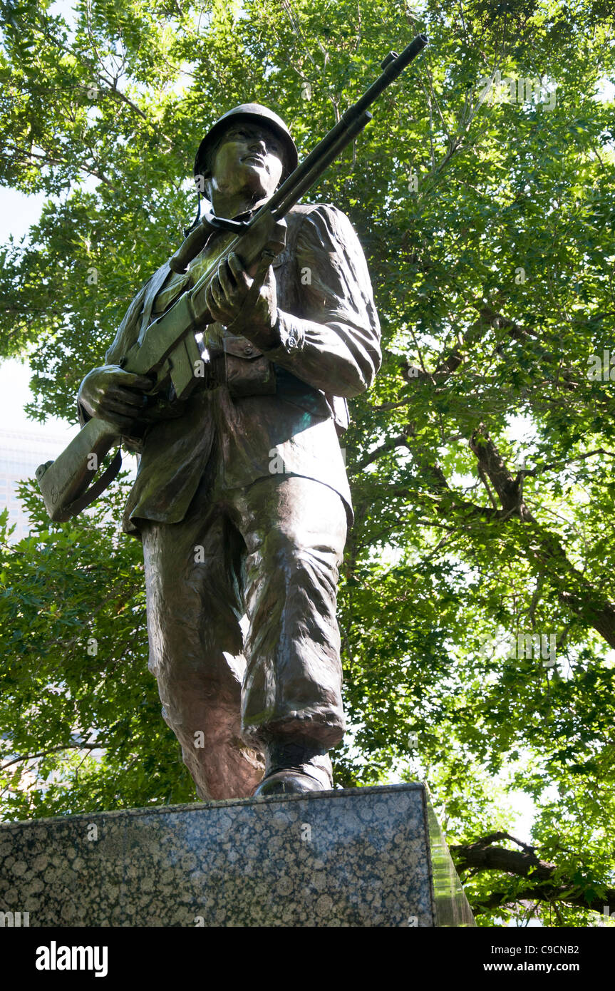 War memorial to first Native American killed in WW 1in Denver, Colorado ...